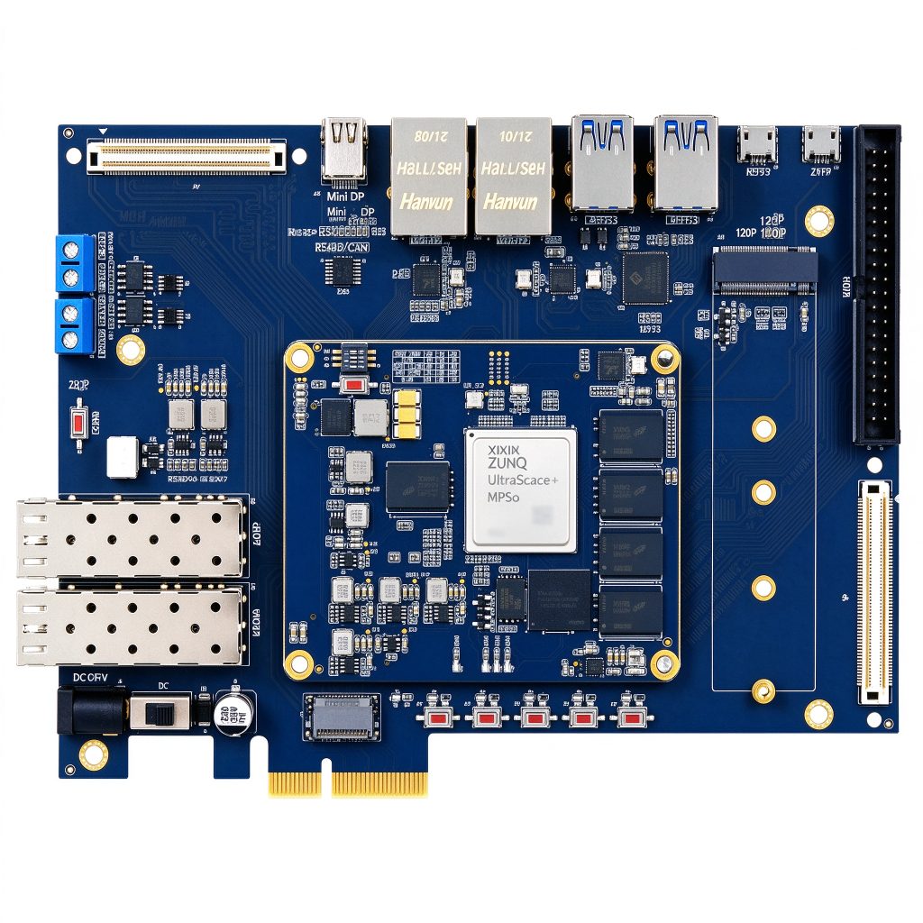 DUUZ4EV Xilinx Zynq UltraScale+ MPSoC XCZU4EV FPGA 开发板 – 上海笃远电子有限公司